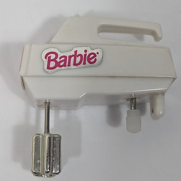 Mattel | Toys | Vintage Mattel Barbie Windup Hand Mixer Works | Poshmark